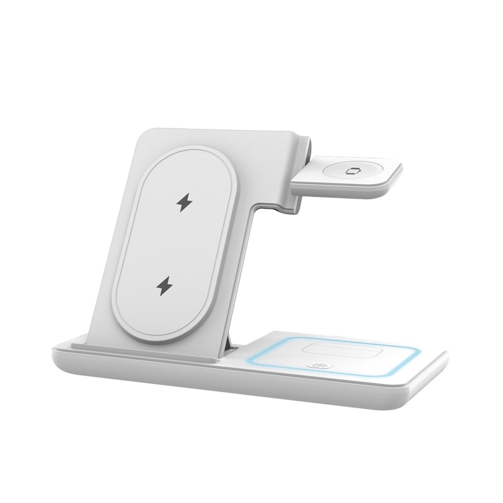 3 in 1 Charging Station Fast Charging Foldable Stand Space Saving For ...