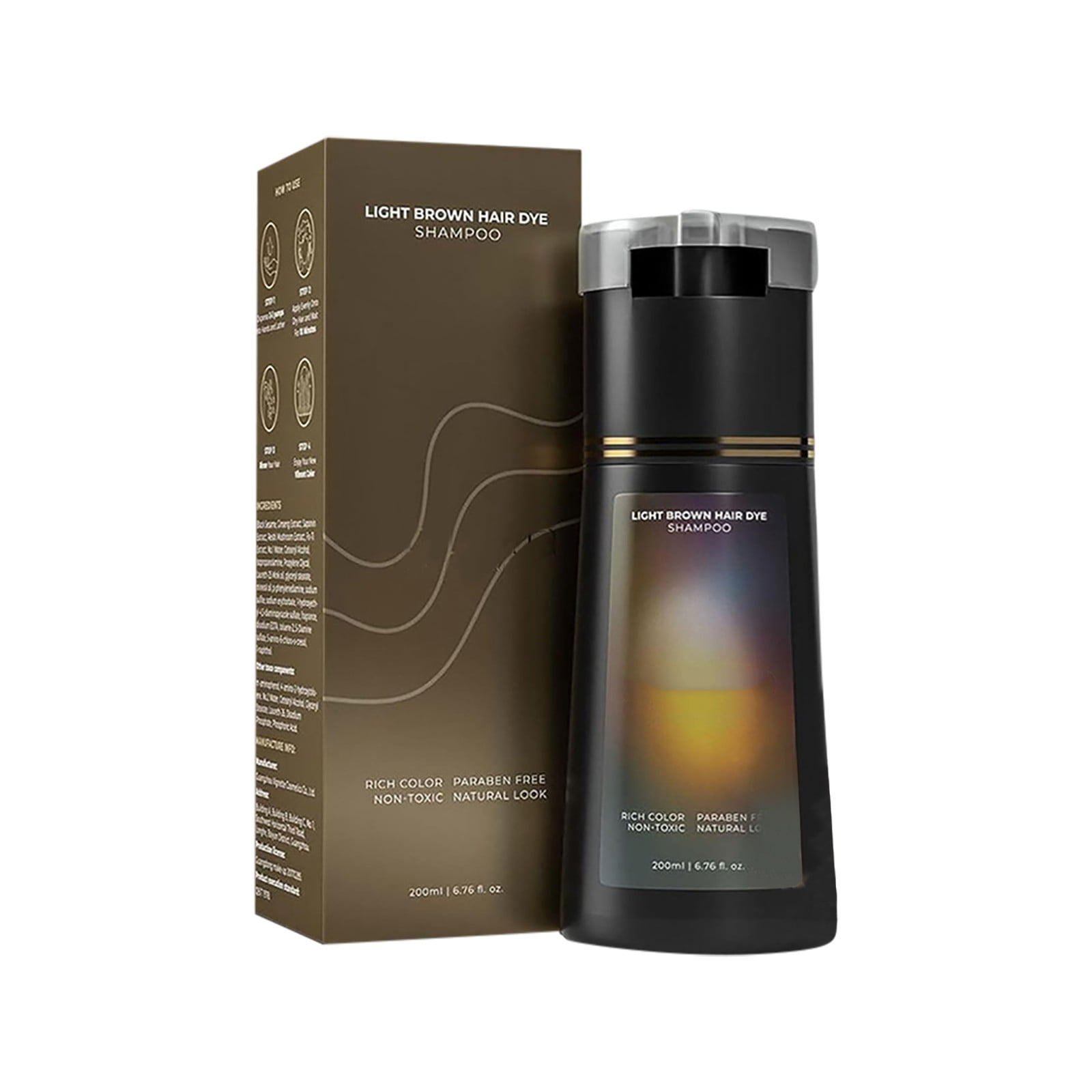 3-in-1 Color Revival Shampoo - Plant-Based Instant Gray Solution C ...