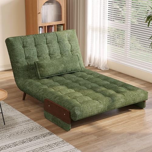 3-in-1 Convertible Chair Bed Sleeper for Adults, Linen Convertable ...