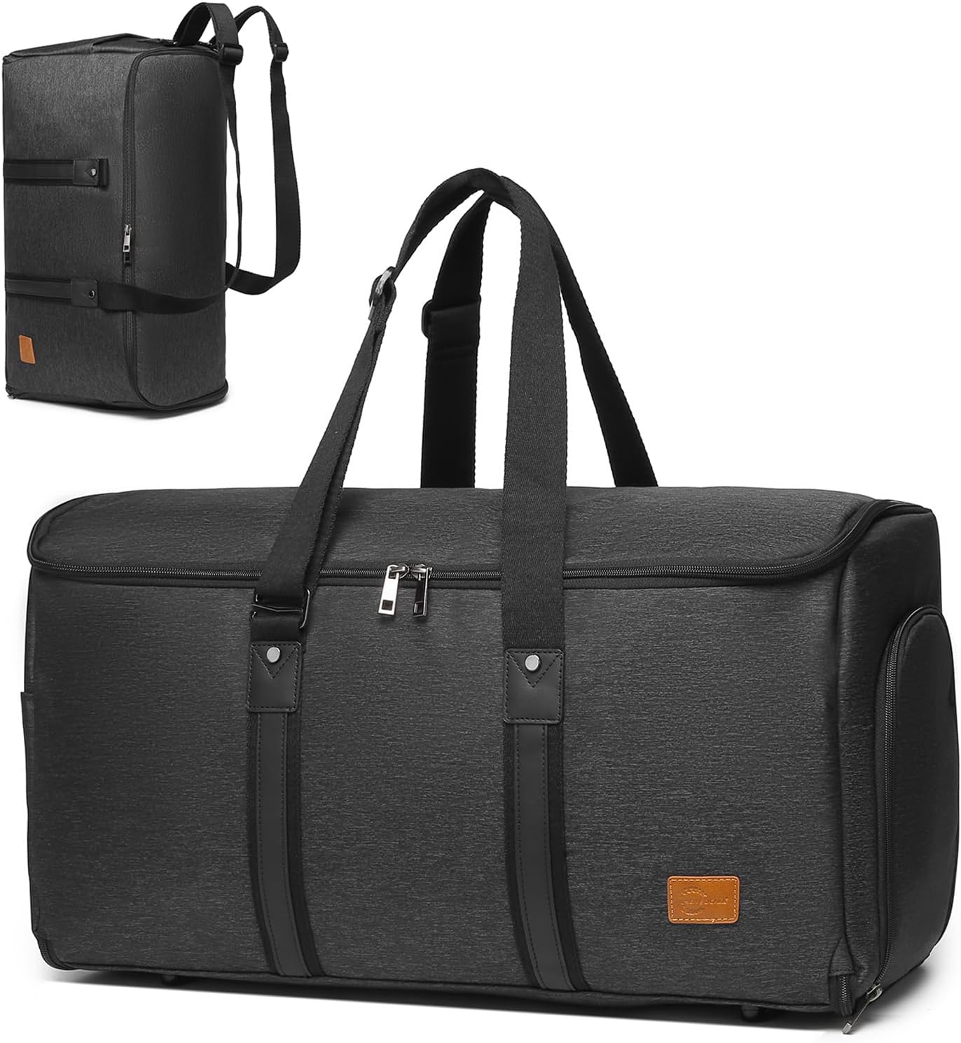 3-in-1 Convertible Garment Bag for Travel - Carry on Backpack for Men ...