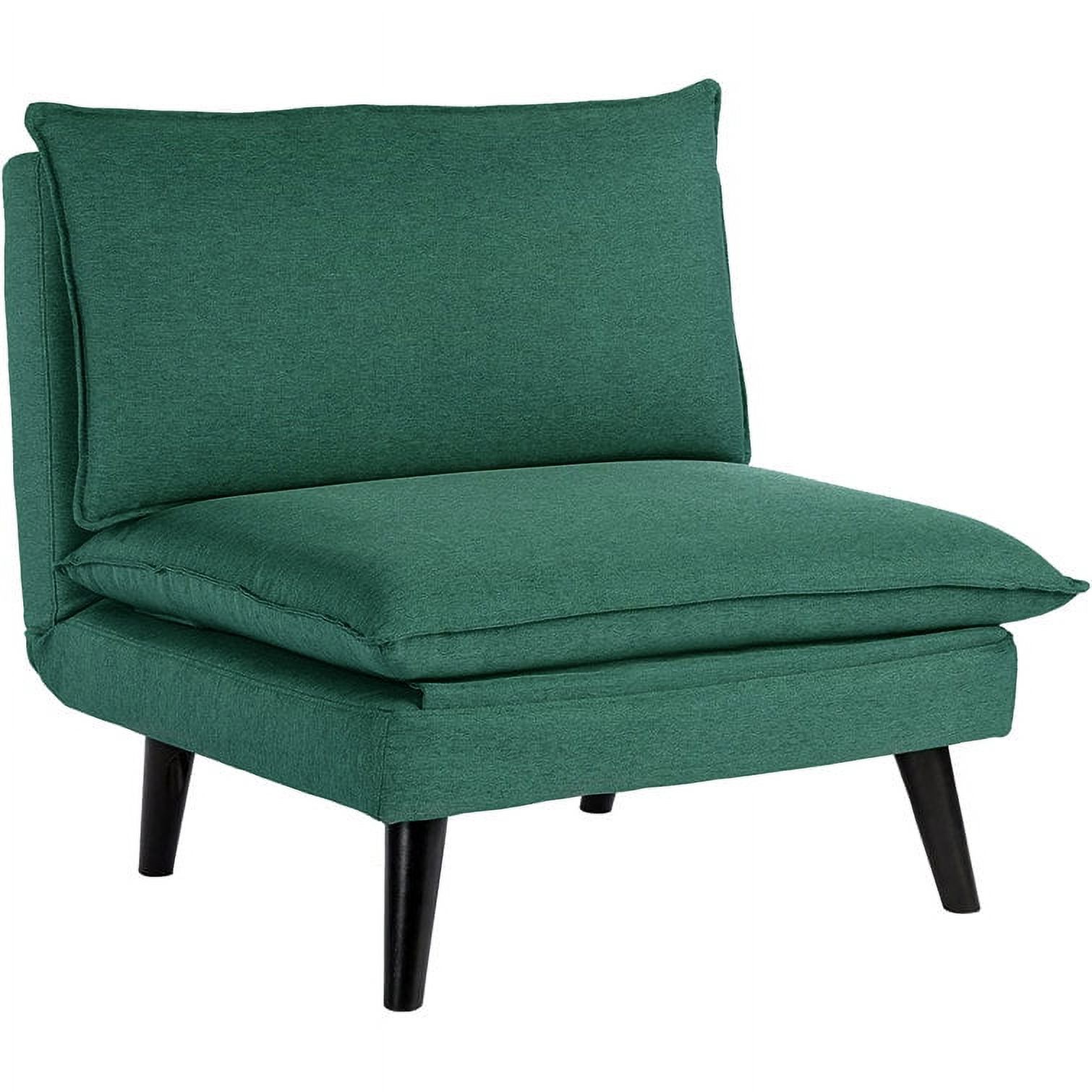 3 in 1 Convertible Sleeper Sofa Chaise-Green - Walmart.com