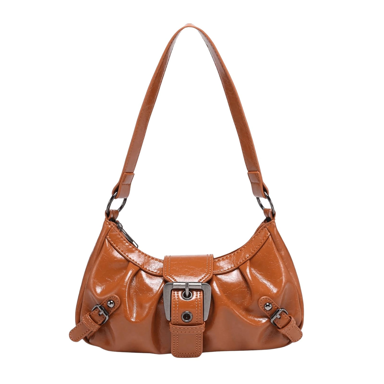 3-in-1 Convertible Y2K Buckle Bag: Hobo, Crossbody & Clutch for Edgy ...