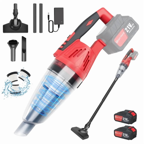 3 in 1 Cordless Vacuum Cleaner Rechargeable Lightweight Stick Vacuum ...