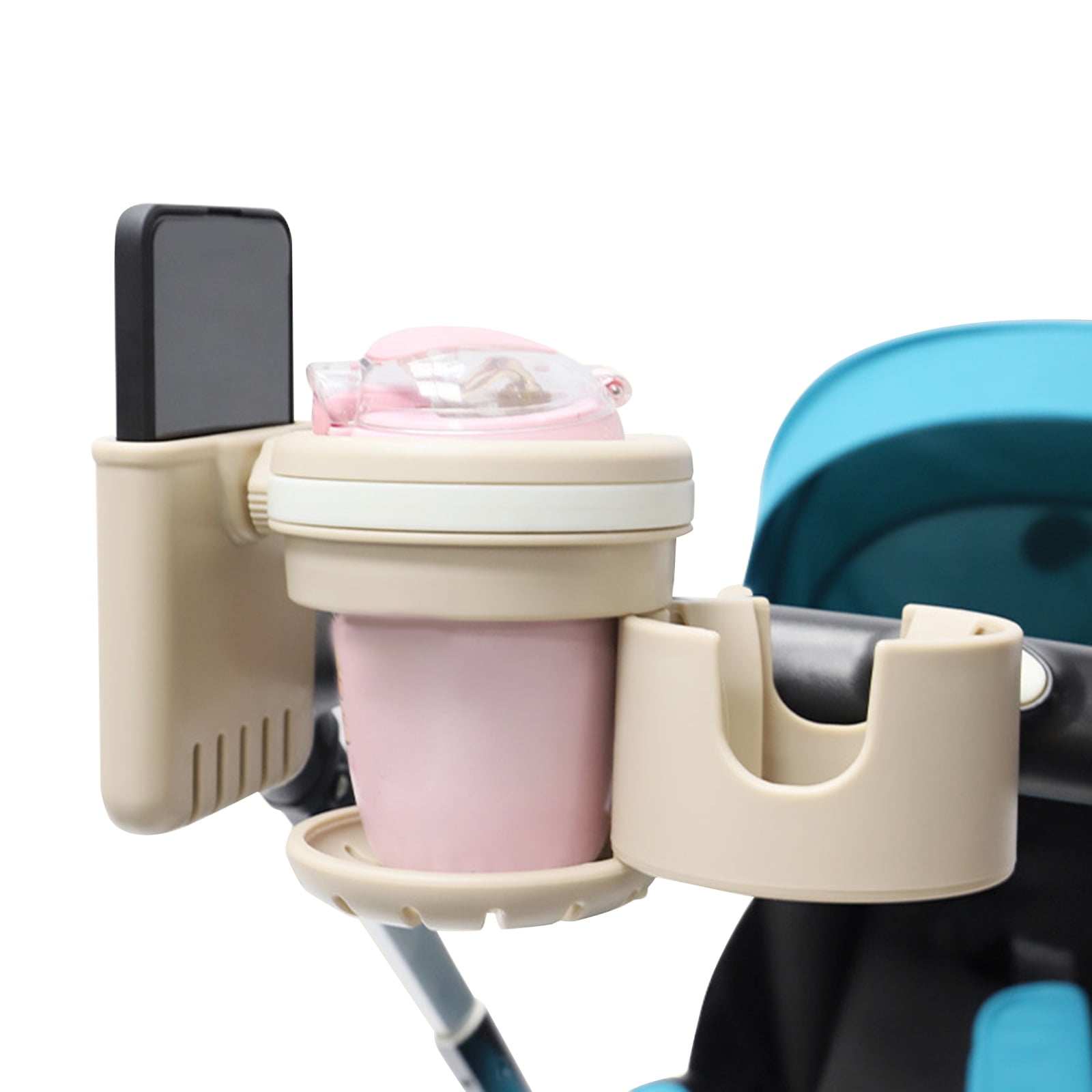 3 in 1 Cup Holder for Pram with Phone Holder Convenient and Practical ...