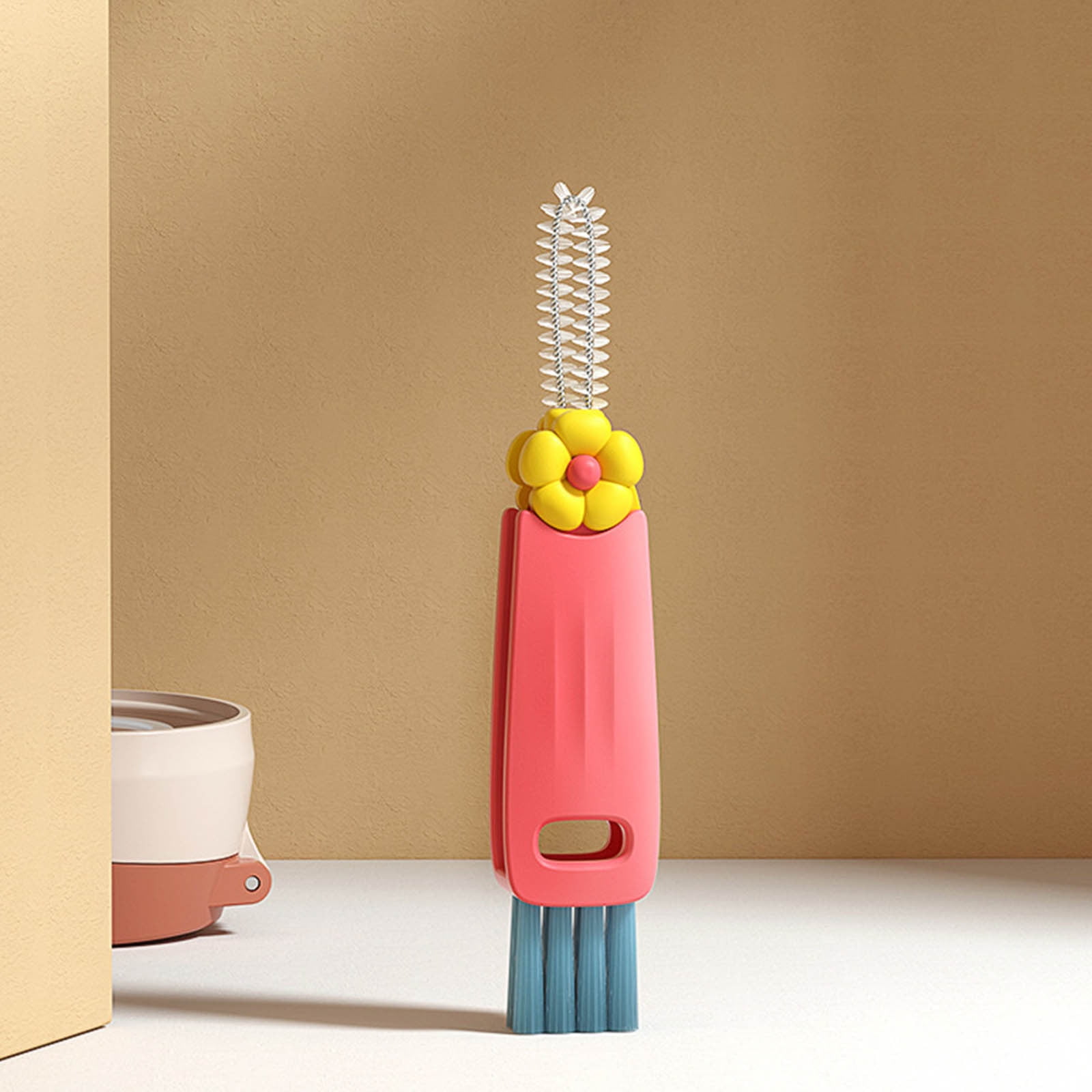 3 in 1 Cup Lid Gap Cleaning Brush Set，6 Pack Multifunctional Insulation ...