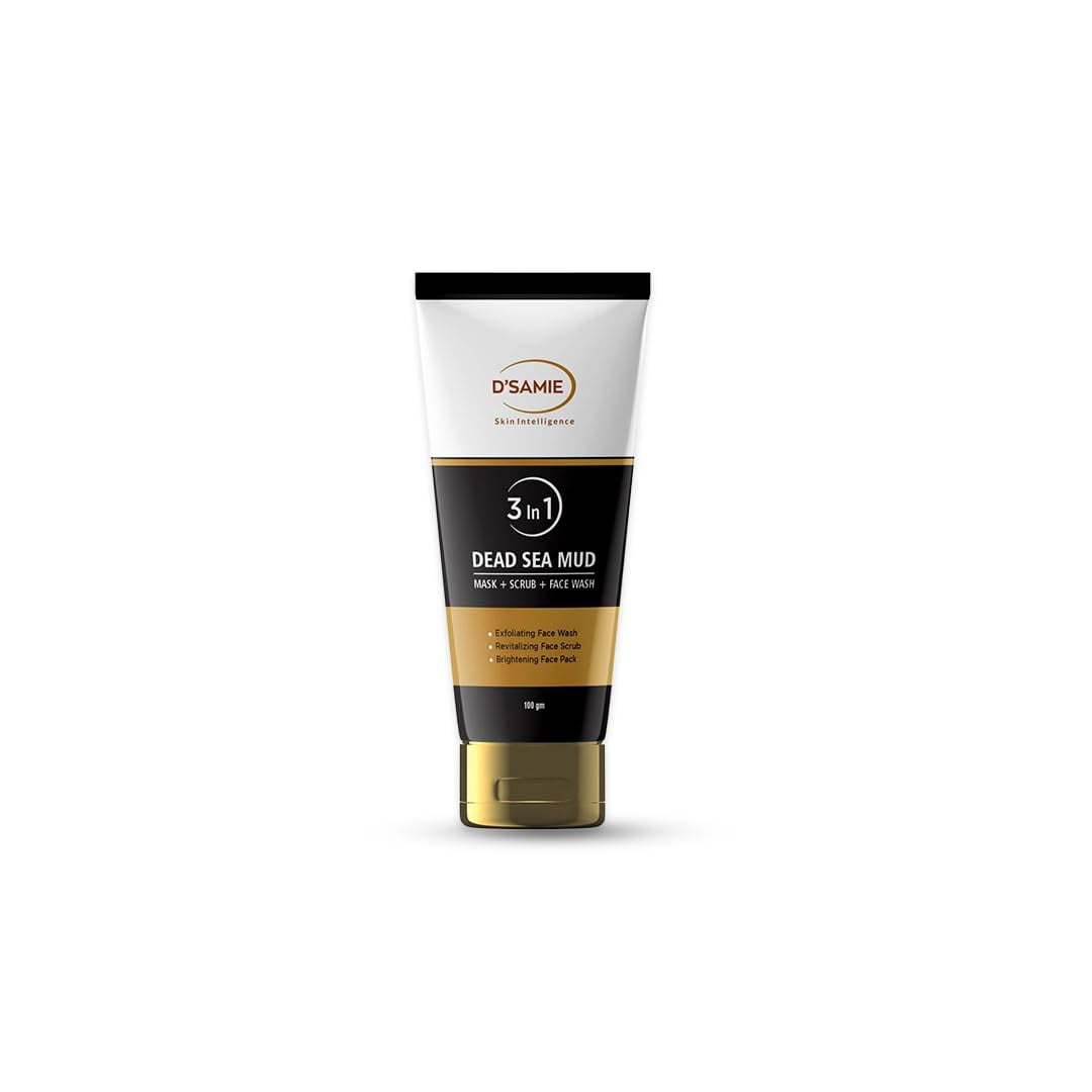 3 in 1 Dead Sea Mud Mask Scrub Face Wash - Walmart.com
