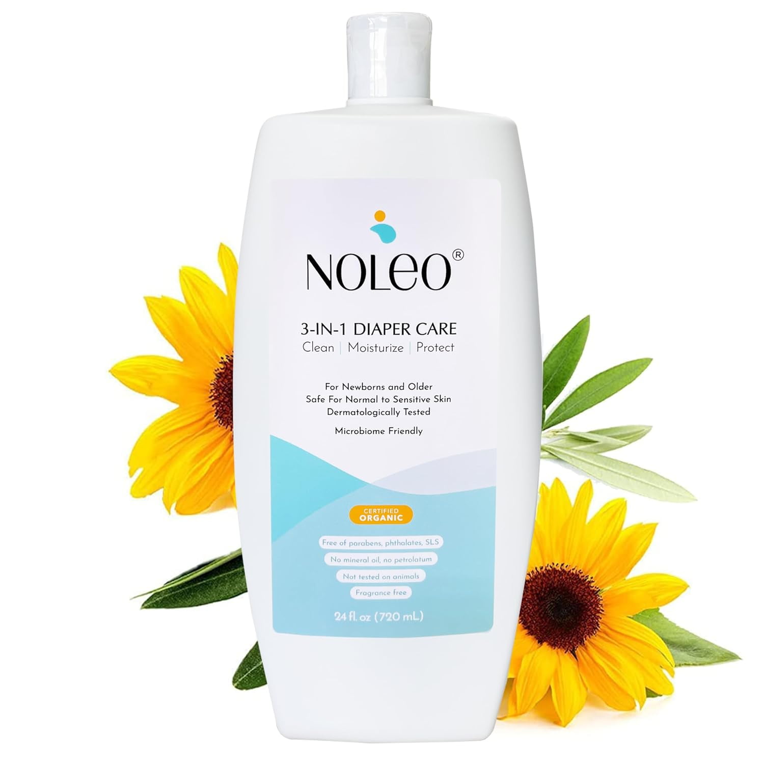 3-in-1 Diaper Care - Baby Cream, Cleanser & Lotion Organic - Diaper ...