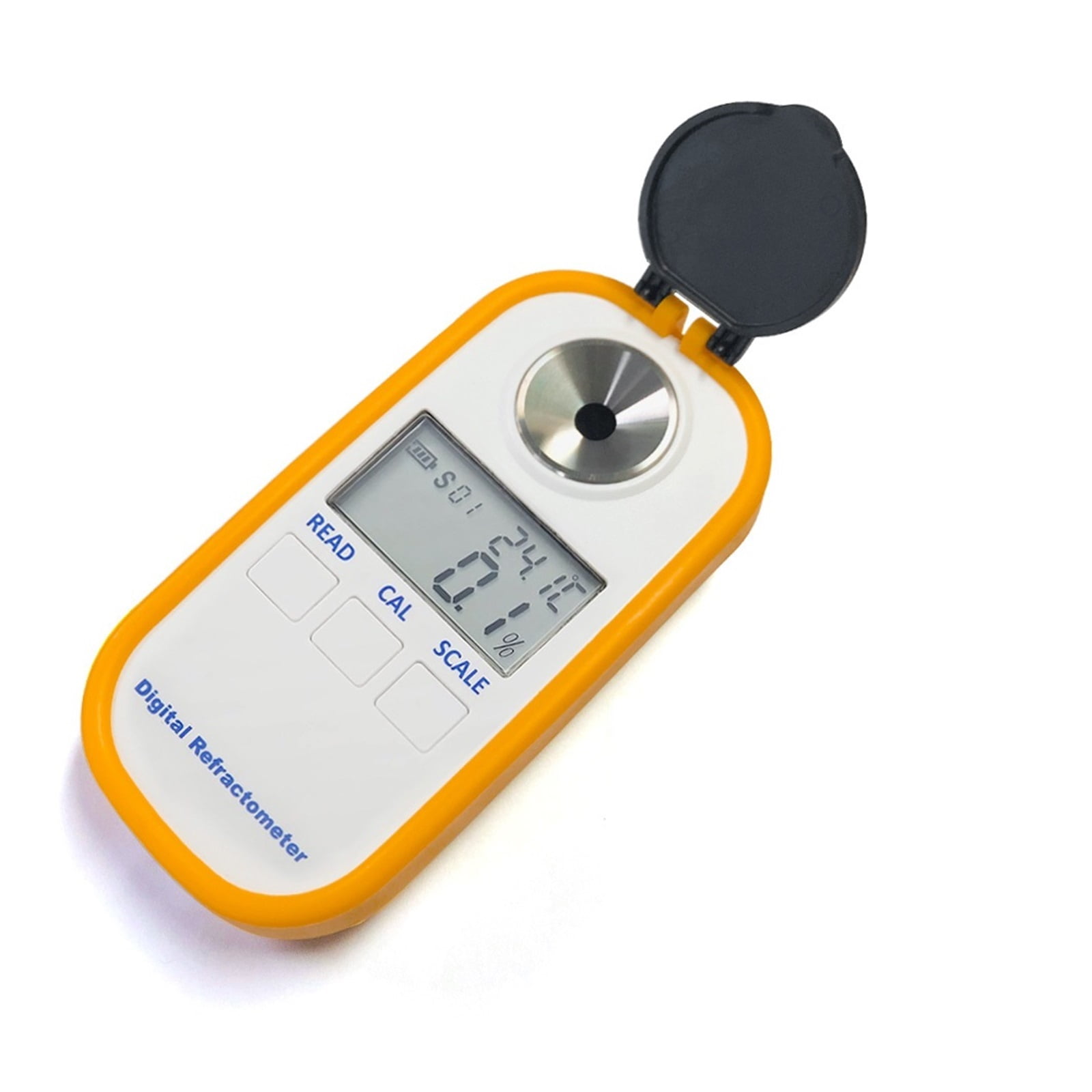 3-in-1 Digital Honey Refractometer 0-90% Brix 5.0%~38.0% Moisture 33.0 ...