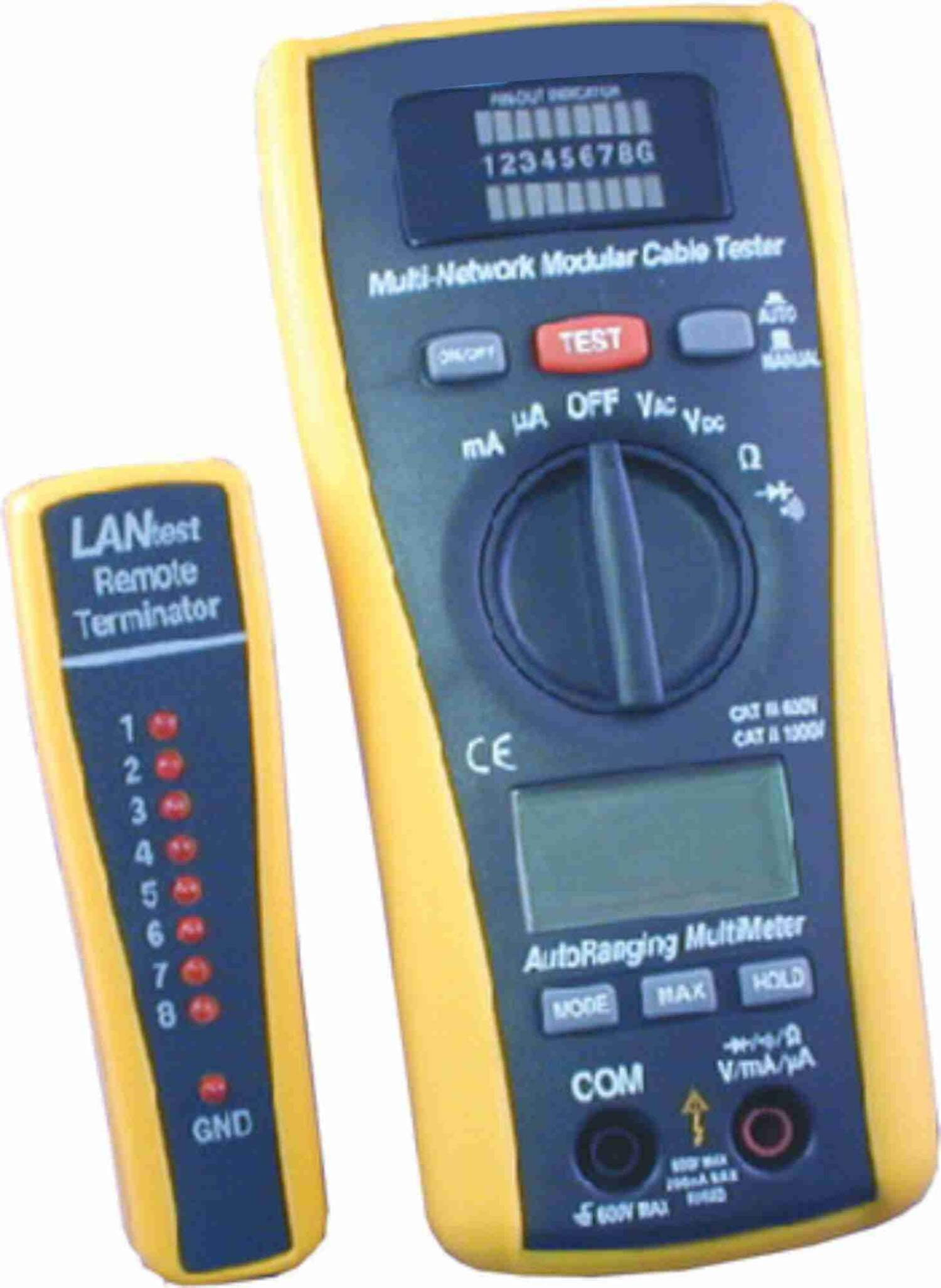 3 in 1 Digital Multimeter/LAN/Coaxial Tester - Walmart.com