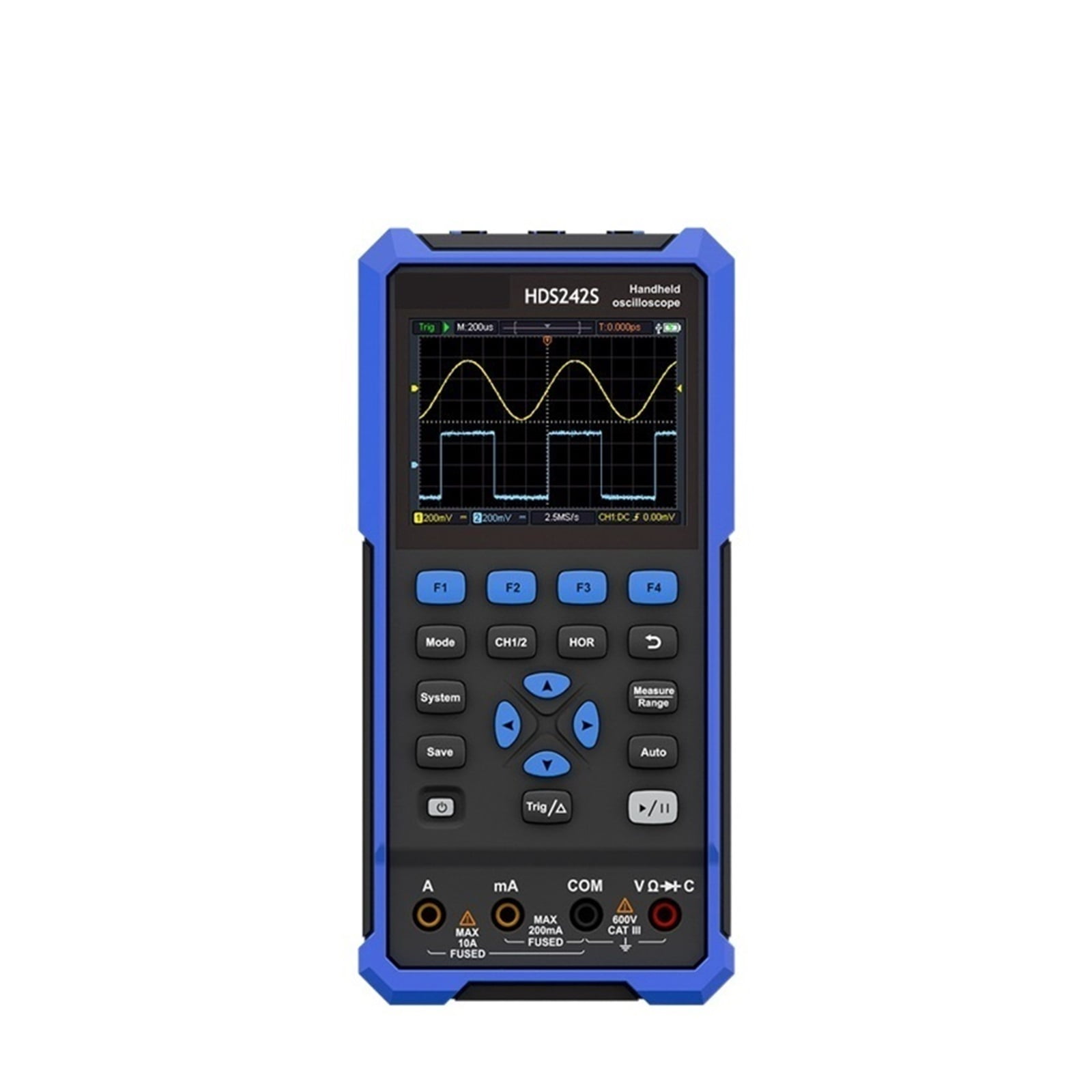 3 in 1 Digital Oscilloscope Multimeter Waveform Generator 100MHz 500MSa ...