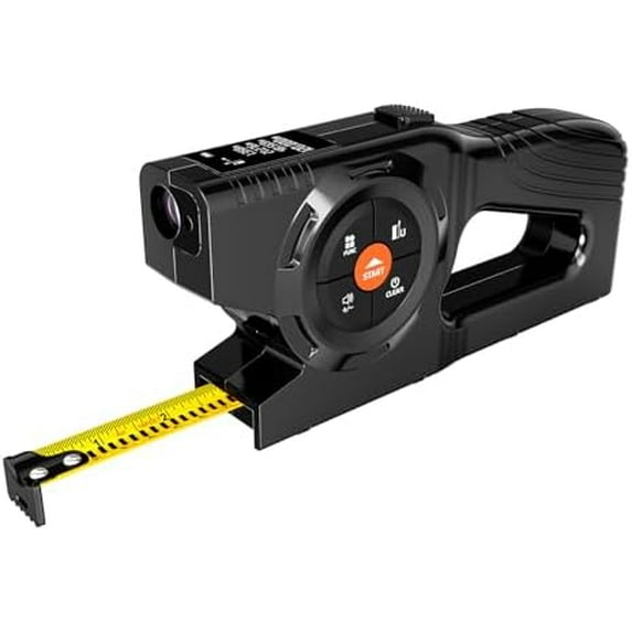 3-in-1 Digital Tape Measure, 196Ft Laser Measurement Tool & Auto Lock ...