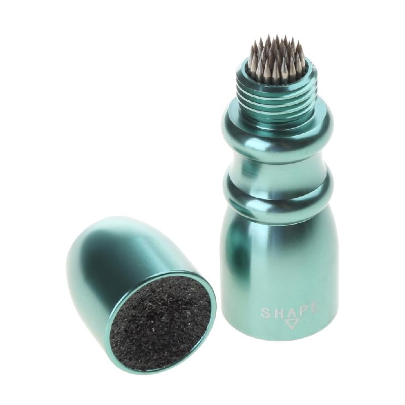 3 in 1 Drum Shape Snooker Pool Cue Tip Tool Shaper Scuffer Aerator ...