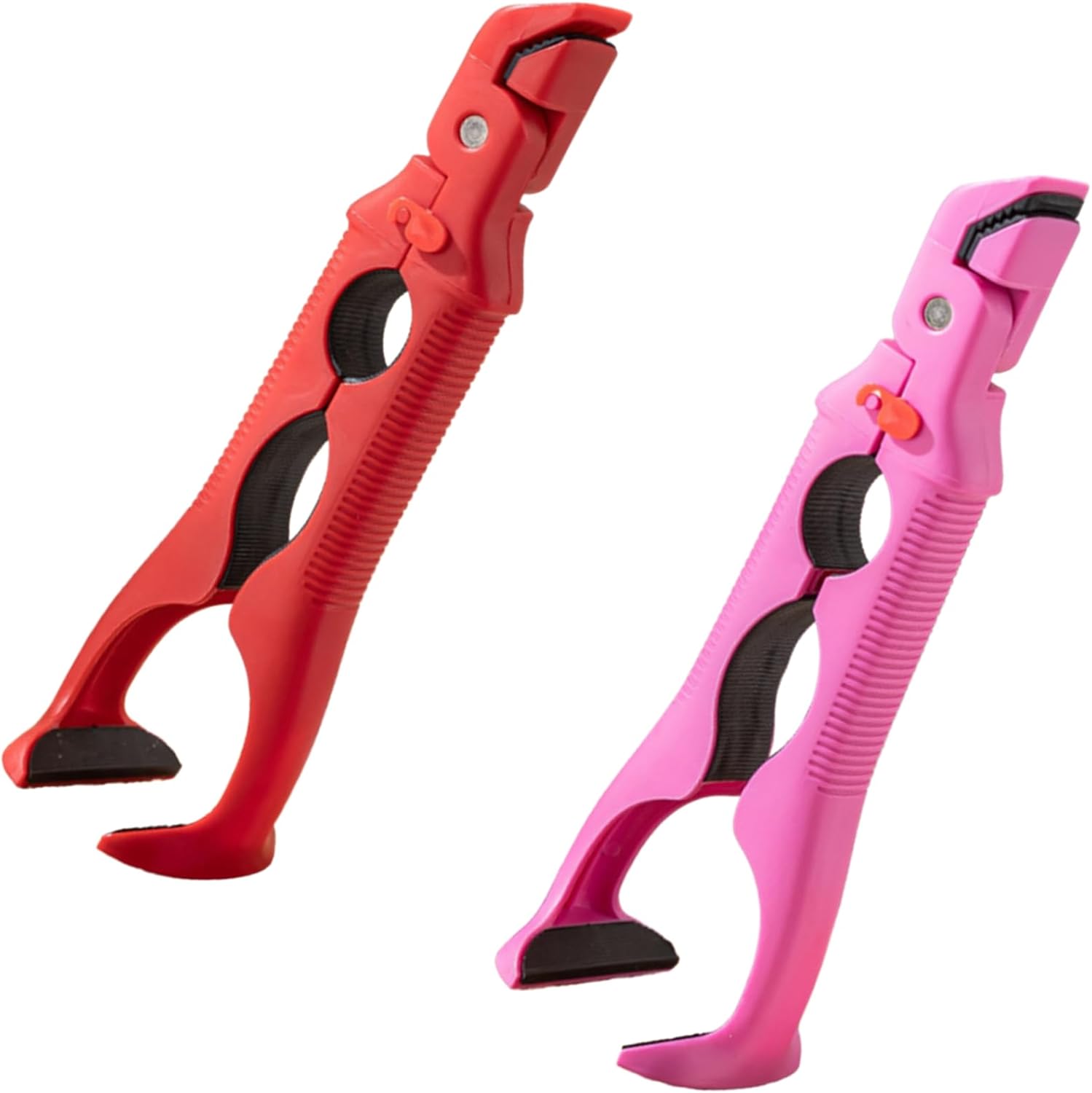 3-in-1 Dual Head Hot Plate Grippers - Heat Resistant Silicone Anti ...