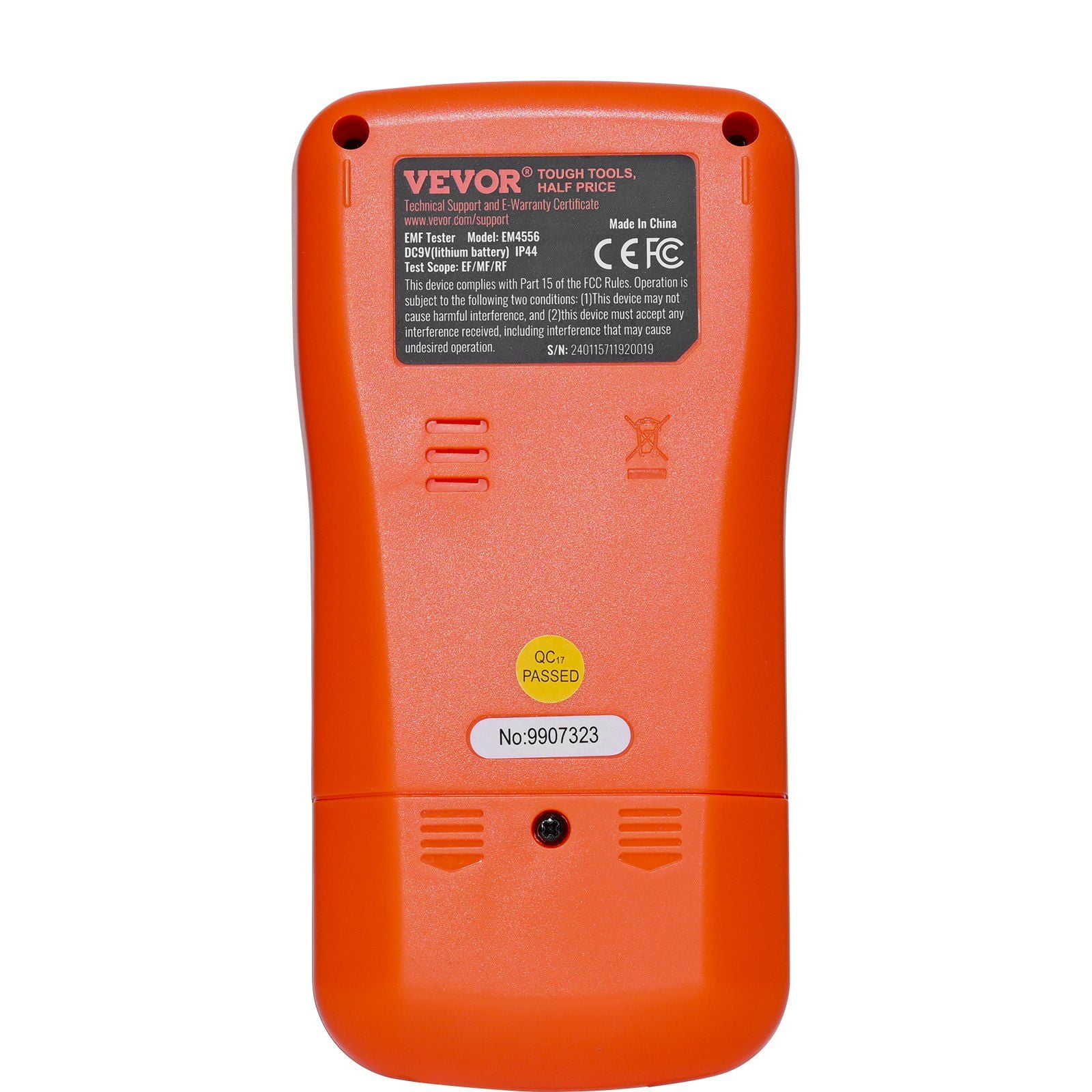3-in-1 EMF Meter, 5Hz to 6GHz, Rechargeable Electromagnetic Field ...