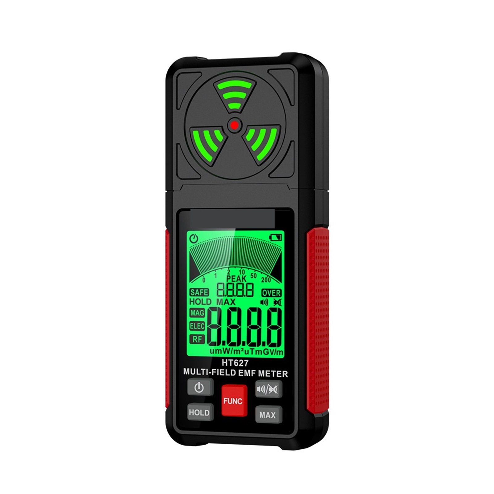 3 in 1 EMF Meter Electromagnetic Field Radiation Detector Tester ...