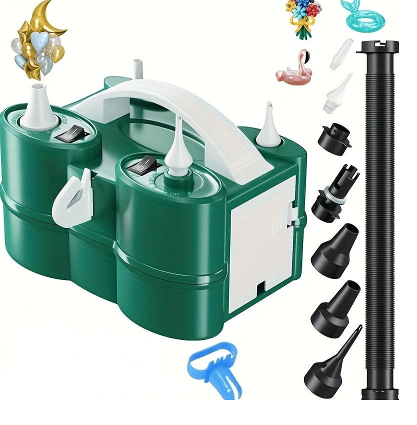 3-in-1 Electric Balloon Pump, Portable Air Pump for Latex 260q Foil ...