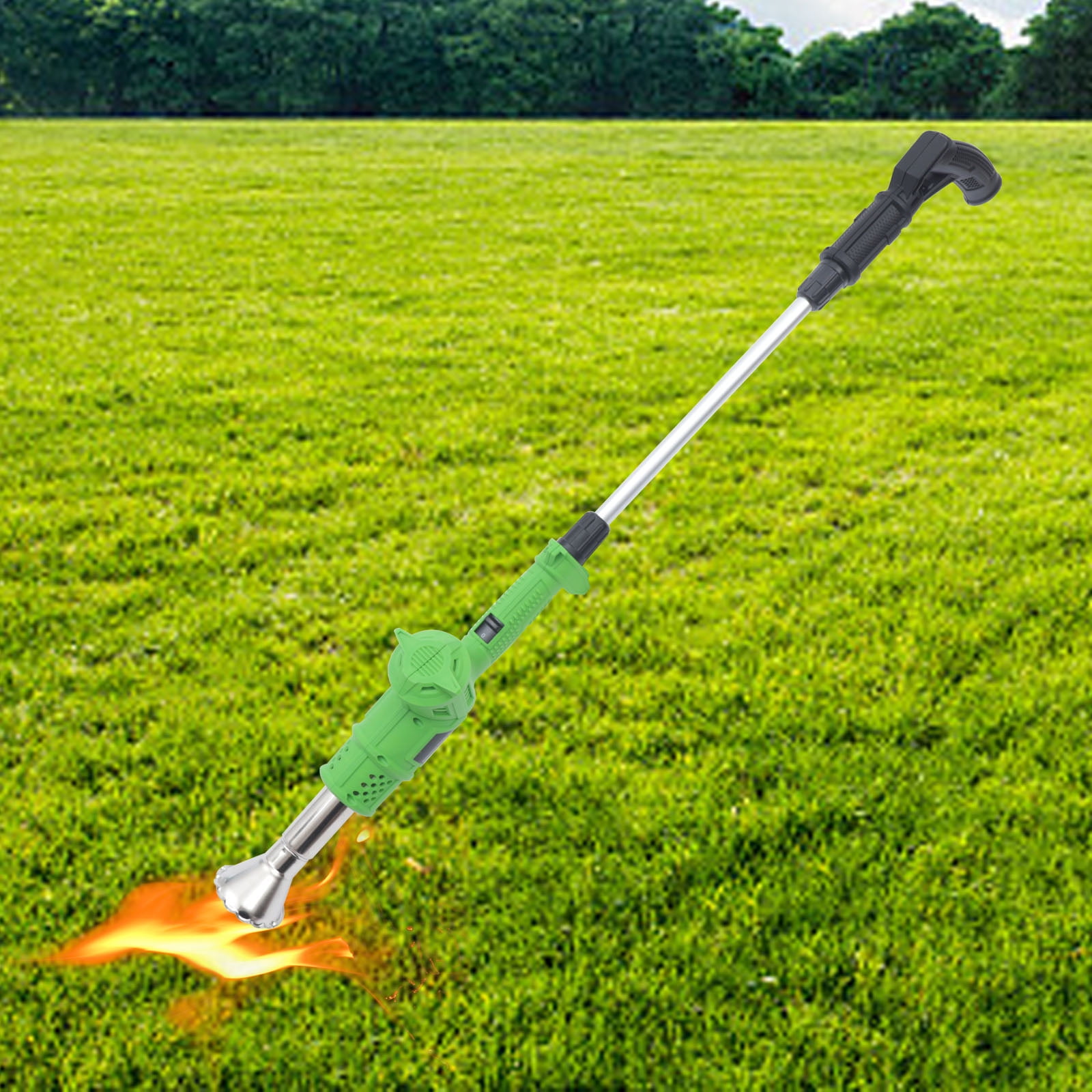 3-in-1 Electric Flamethrower Weed Burner, Adjustable Temperature ...
