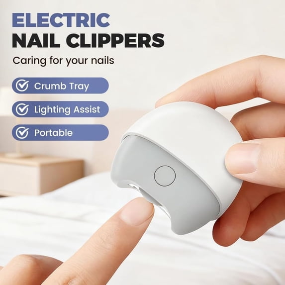 3 in 1 Electric Nail Clipper, 2026 Upgraded Automatic Trimmer with ...