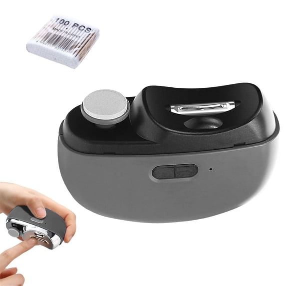 3 in 1 Electric Nail Clippers with LED Light, Automatic Nail Trimmer ...