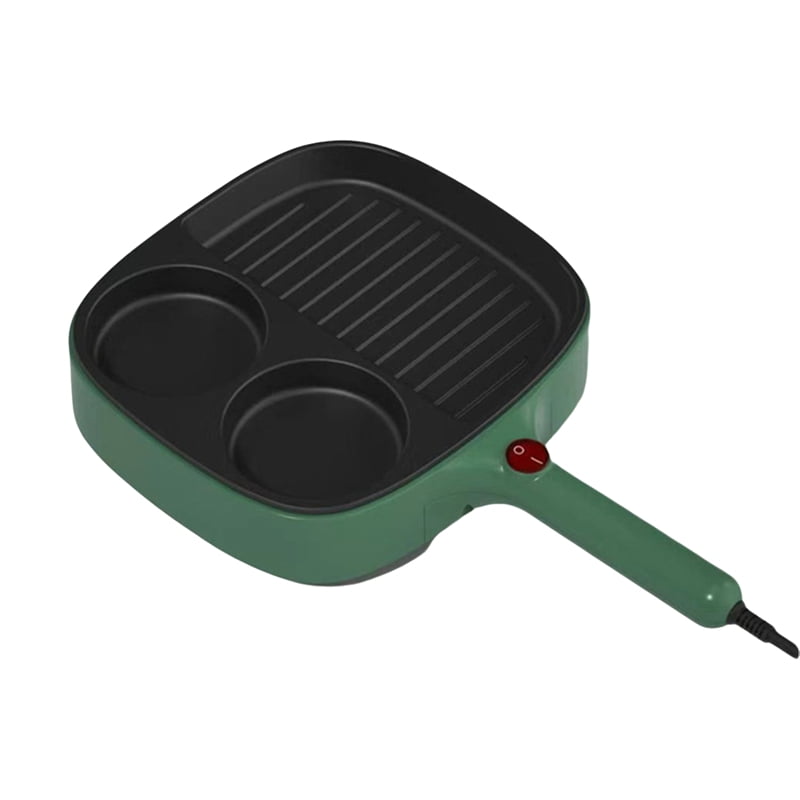 3 in 1 Electric Omelette Pan Barbecue Pan Electric Cooker Multifunction ...