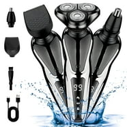 Freebird FlexSeries Wet/Dry Handheld Electric Head Shaver with Rotary ...