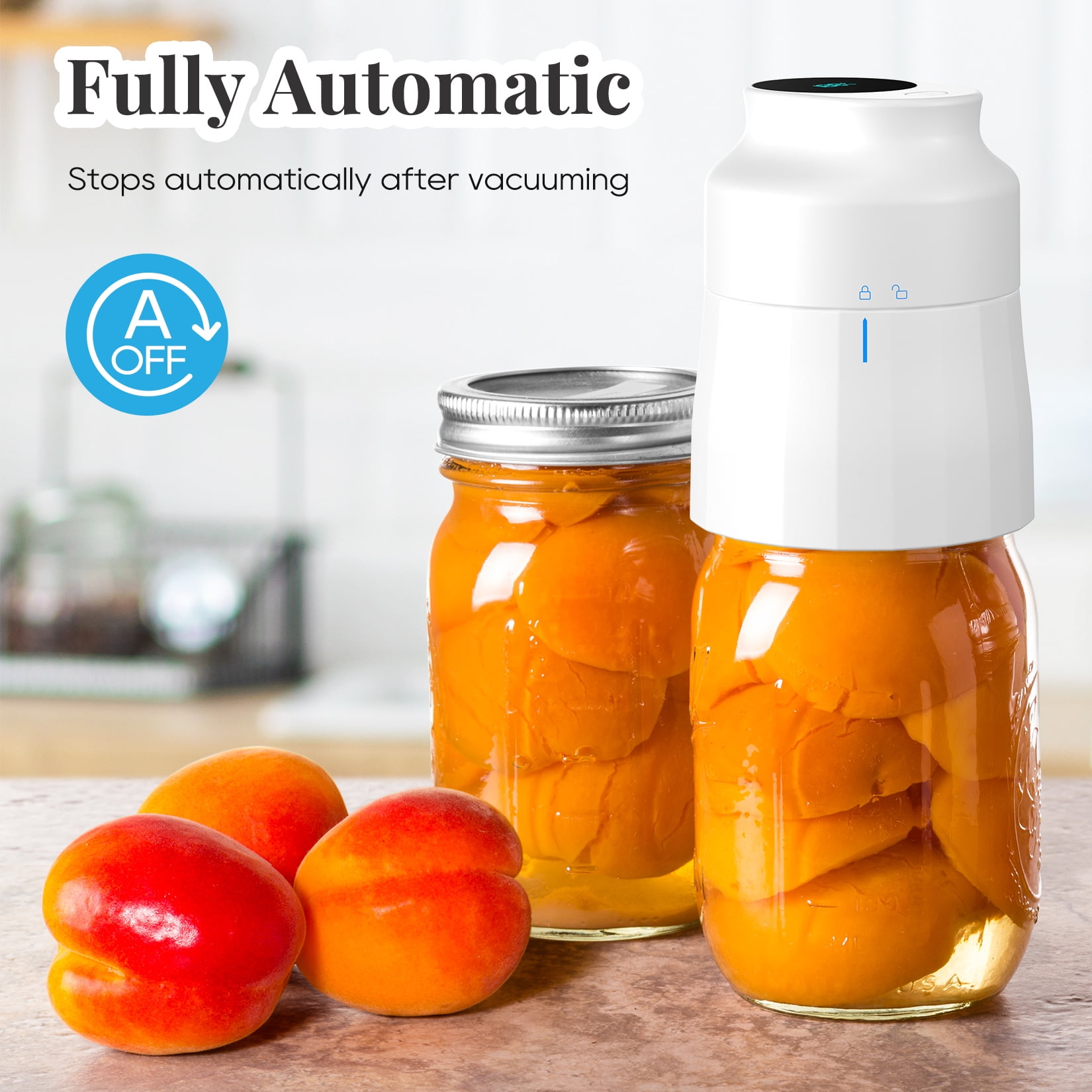 3 in 1 Electric Vacuum Sealer Machine Kit for Canning Jars/Vacuum ...