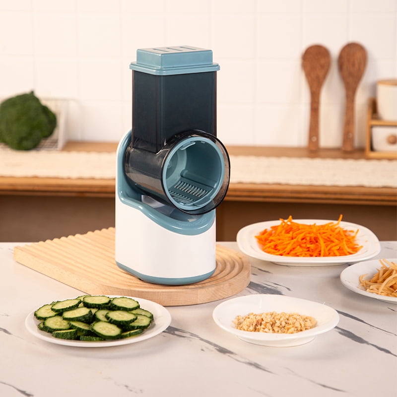 3-in-1 Electric Vegetable Slicer, Salad Cutter & Fruit Shredder ...