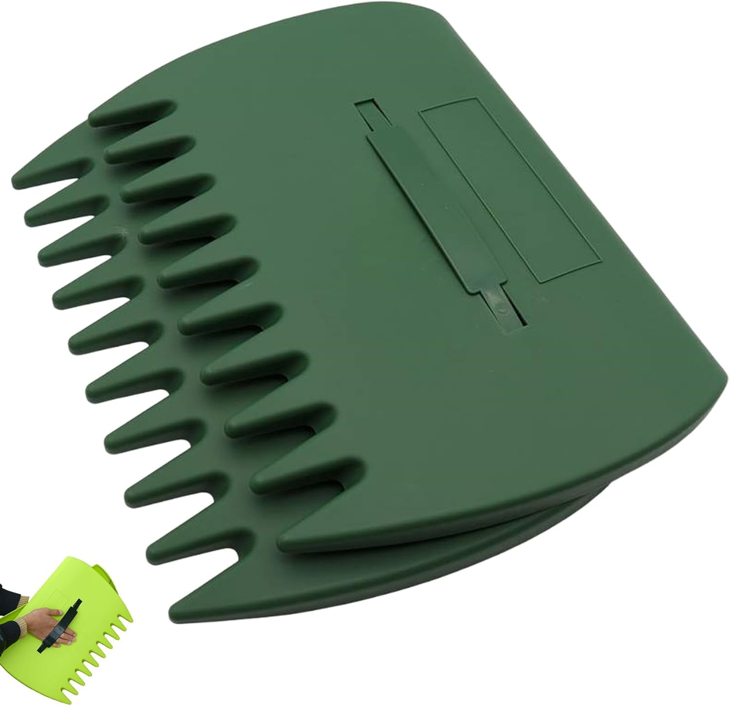 3-in-1 Ergonomic Leaf Grabber Tool – Lightweight Hand Rake with Wide ...