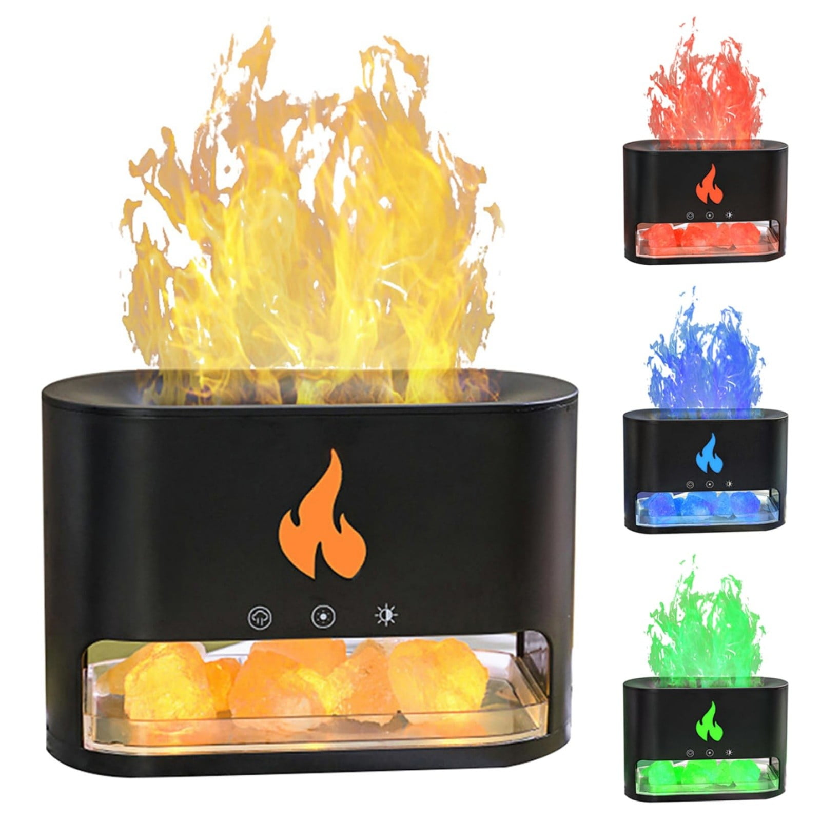 3-in-1 Essential Oil Diffuser,Himalayan Salt Lamp with Cool Mist ...