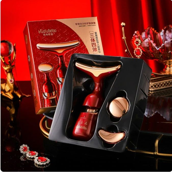 3 - in - 1 Facial Machine All-Around Face Massager, Neck, Eye Lifting ...