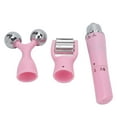 3 In 1 Facial Massager Roller Different Heads Skin Lifting Tightening