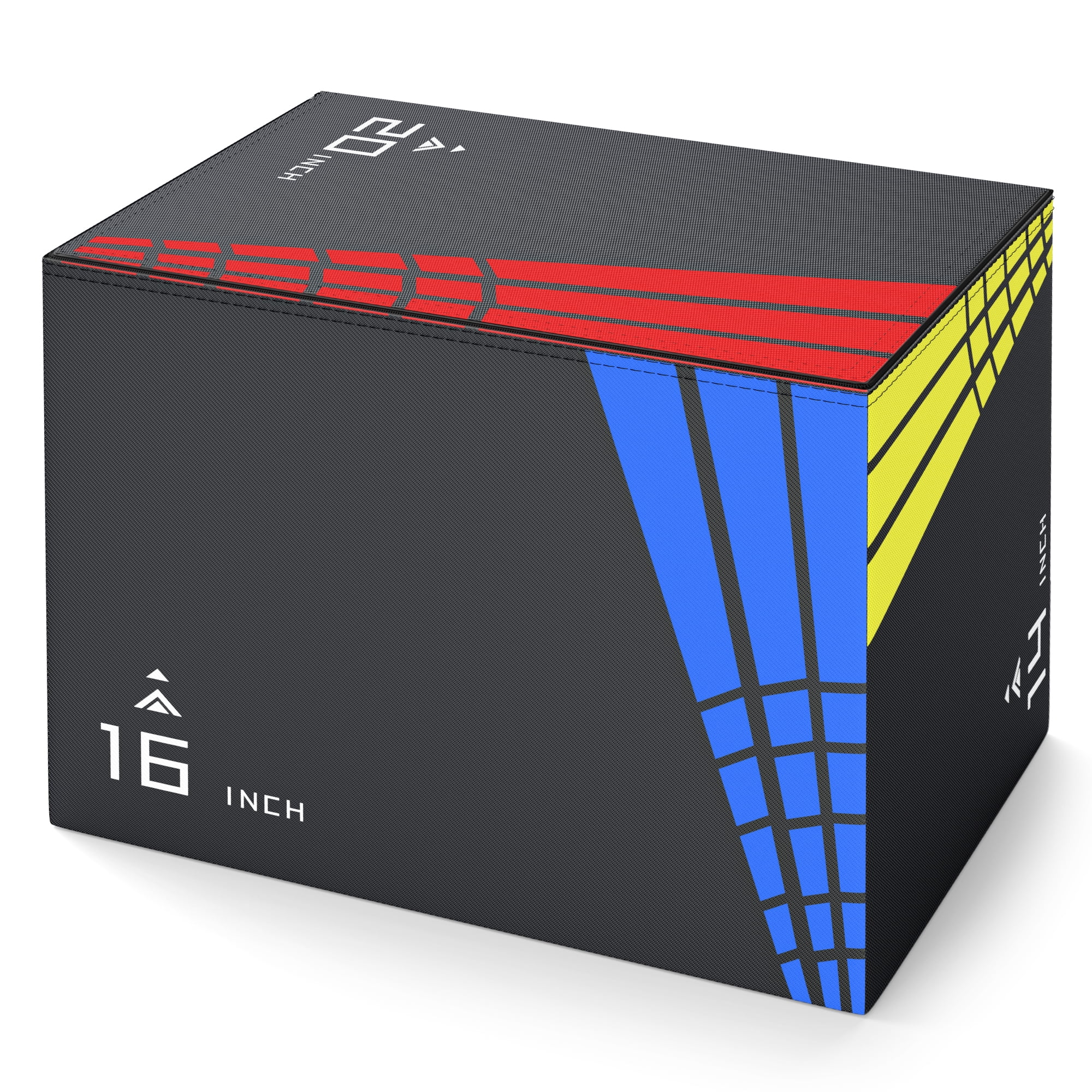 3-in-1 Foam Plyometric Jump Box, Non-Slip Jump Box for Jump Exercise ...