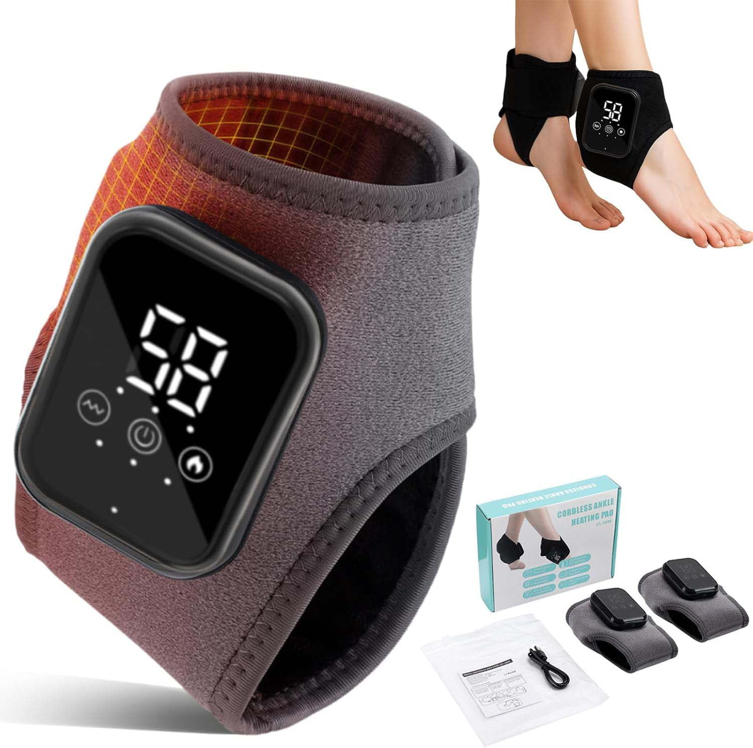 3-in-1 Foot Renew Triple Method Massager,with 3 Vibration Mode,5 Heat ...