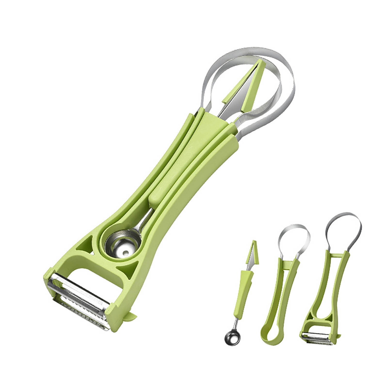 3-in-1 Fruit Ball Carving Set - Professional Watermelon Baller with ...