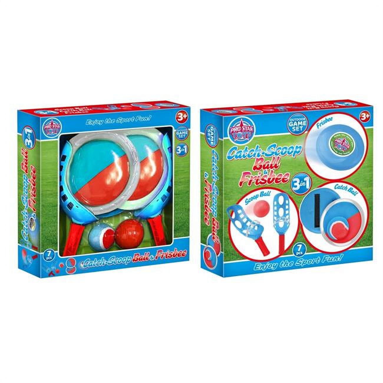 3-in-1 Game Set for Scoop Catch, Frisbee & Cloth Hook & Eye Catch ...