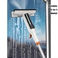 [3-in-1 Glass Cleaning] 3-in-1 Glass Cleaning Kit - Durable Metal Pole ...