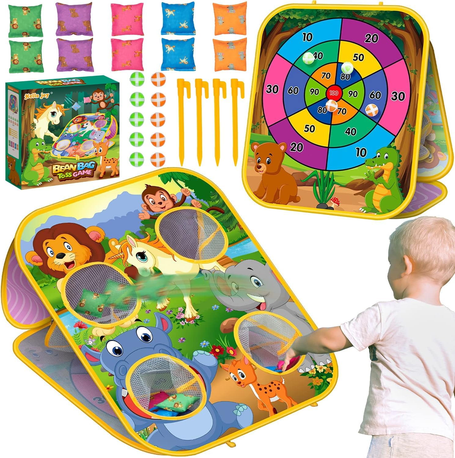 3 in 1 Golf Set Outdoor Toss Game - Walmart.com