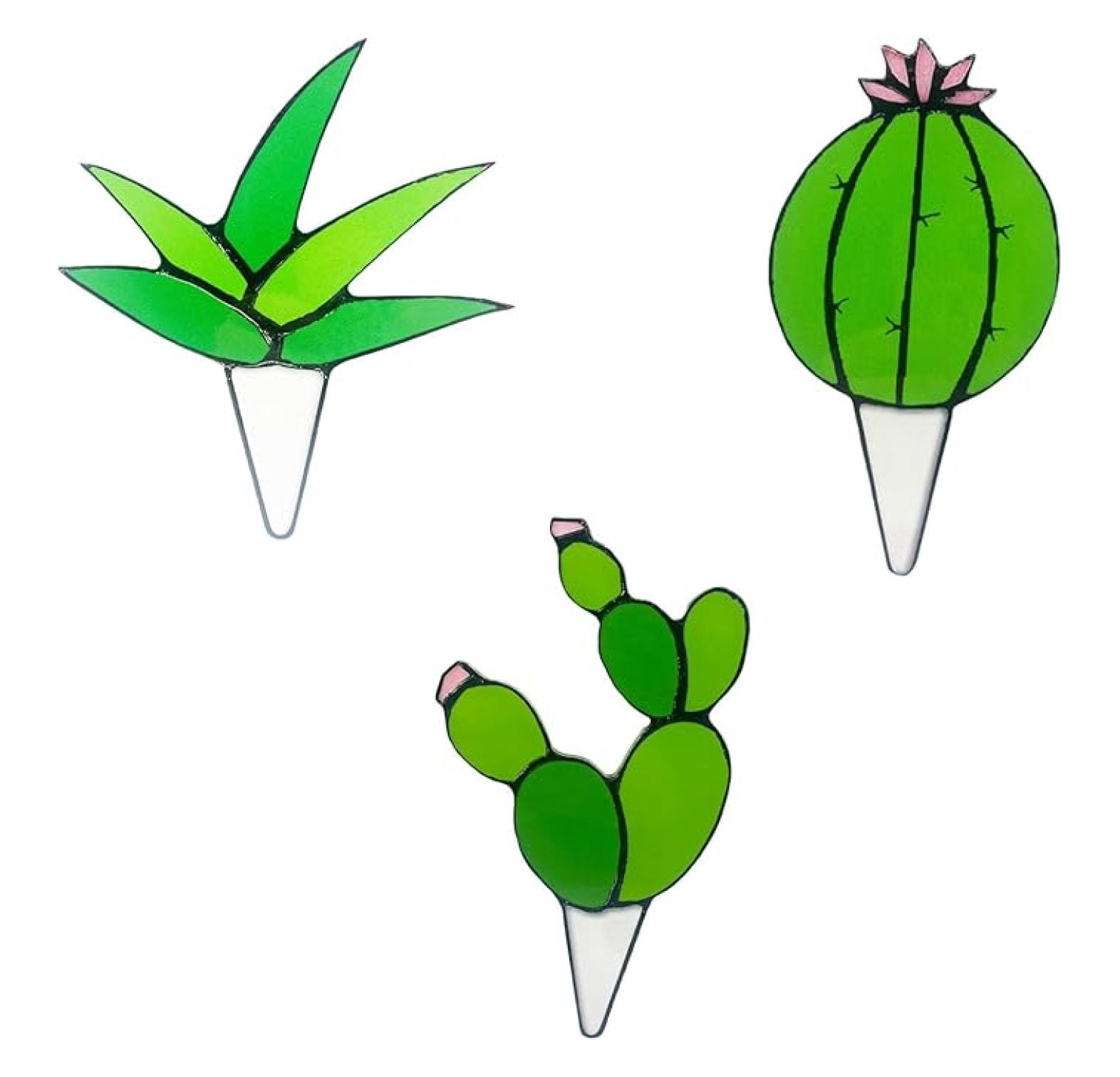 3 in 1 Greenery Colorful Never Fade Greenery Set for Window sill ...