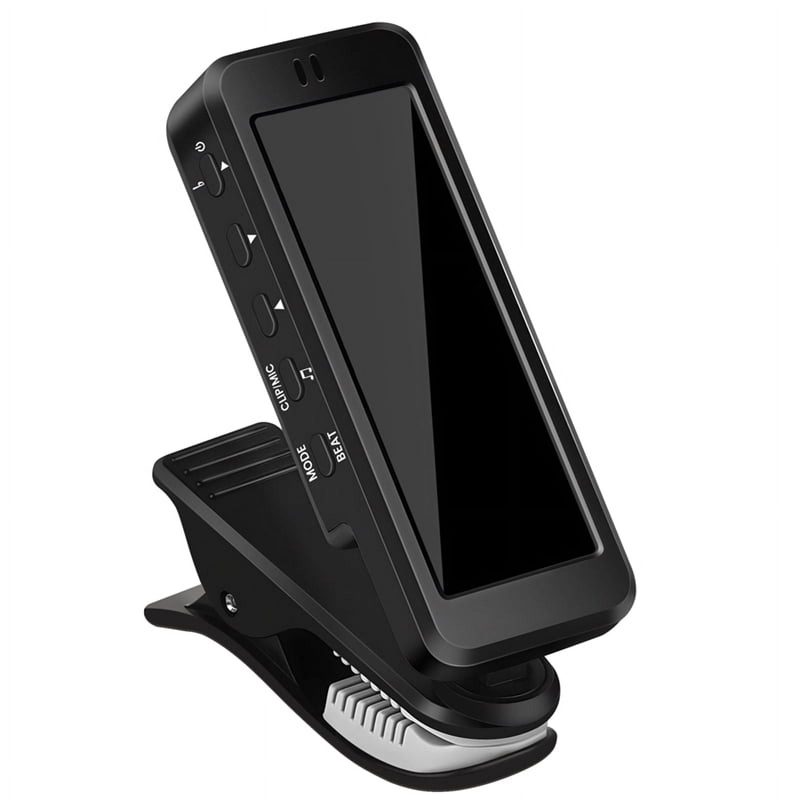 3 in 1 Guitar Tuner Large LCD Screen Metronome Generator with Clip for ...