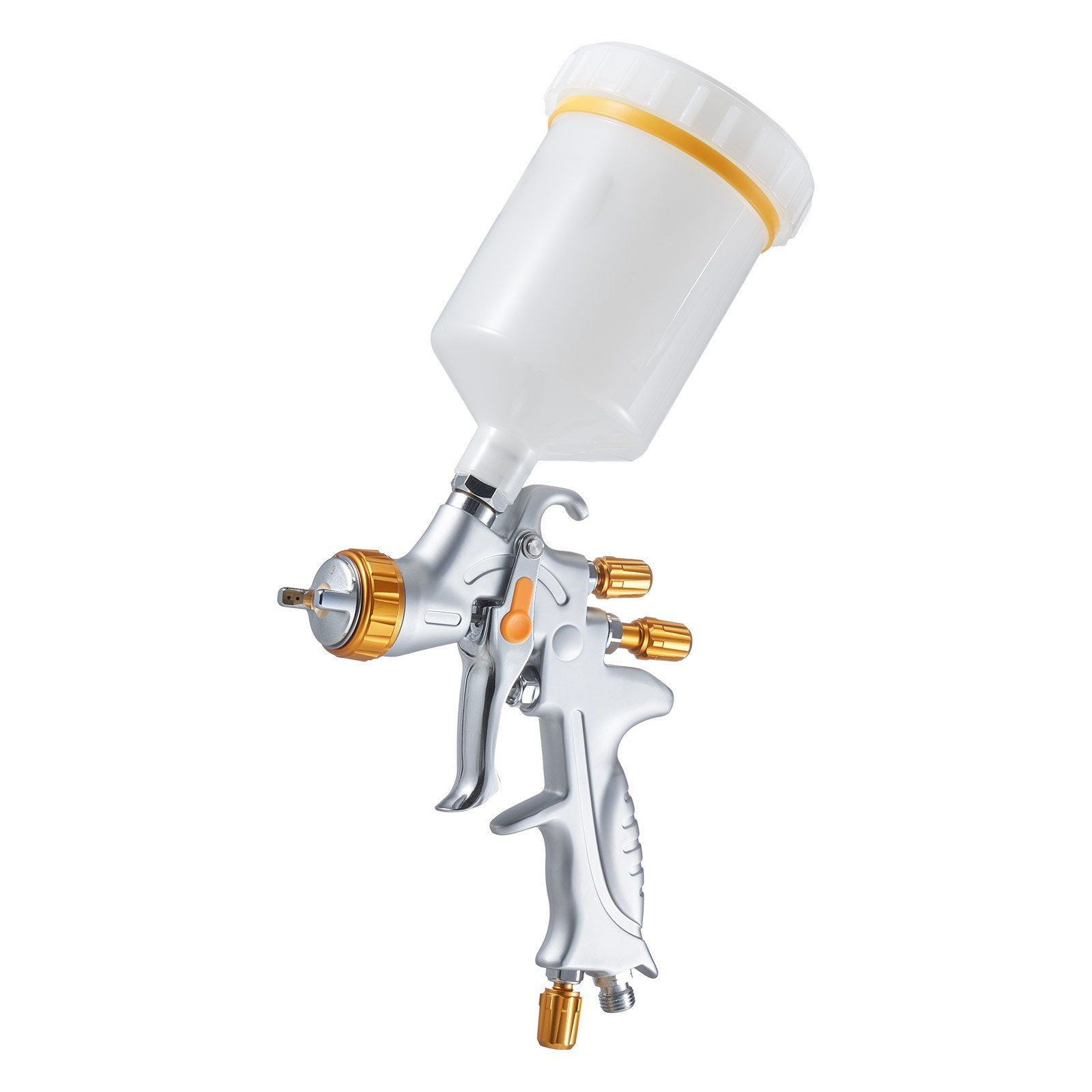 3-in-1 HVLP Paint Spray Gun, Gravity Feed 600ml with 1.3/1.4/1.7mm ...