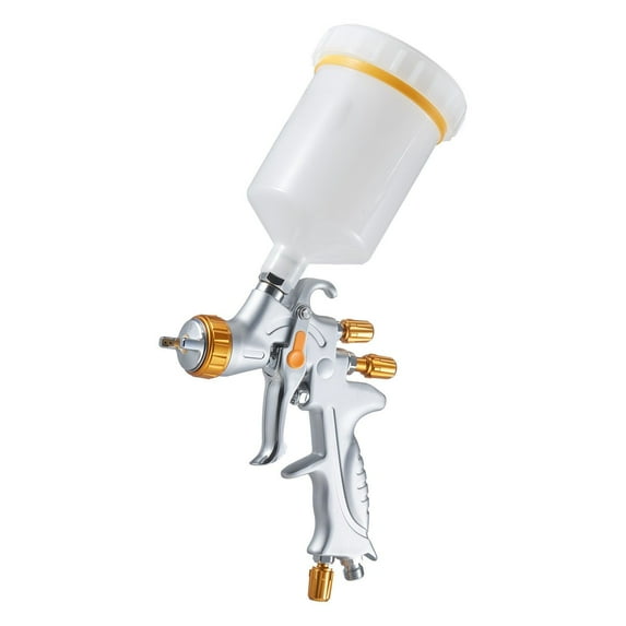 3-in-1 HVLP Paint Spray Gun, Gravity Feed 600ml with 1.3/1.4/1.7mm ...