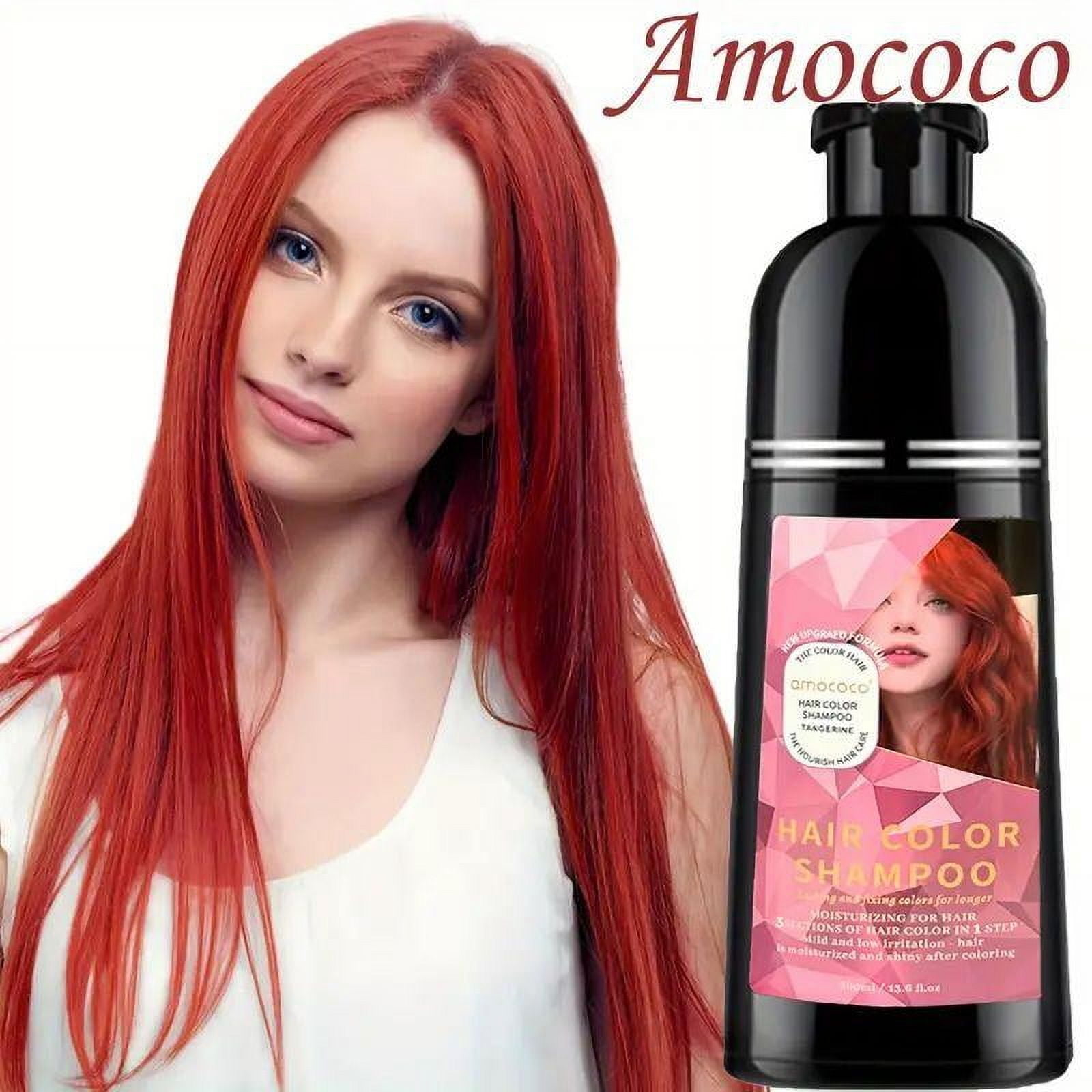 [3-in-1 Hair Color Shampoo] Amococo 3-in-1 Hair Color Shampoo - Plant ...