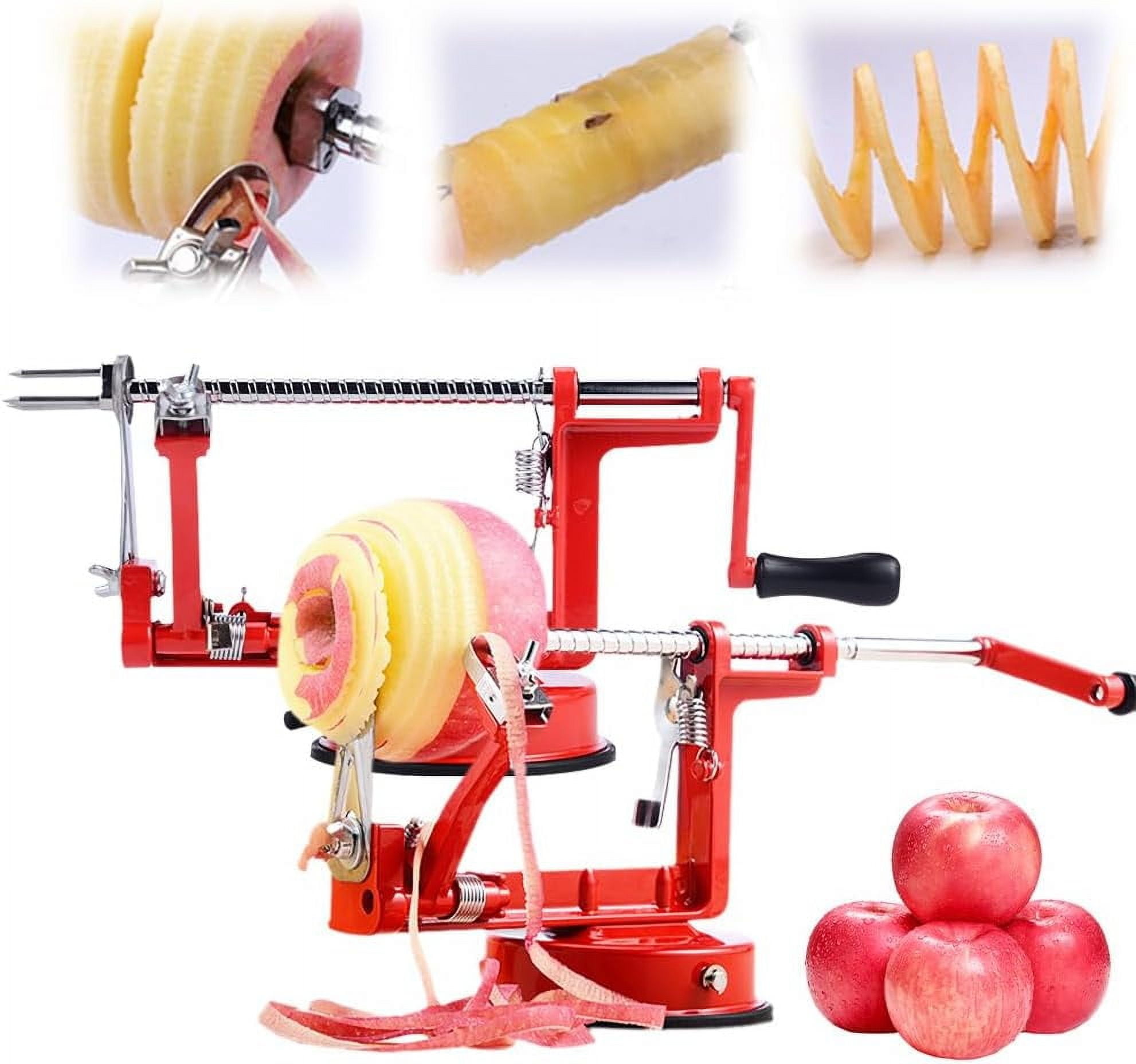3-in-1 Hand Crank Peeler 2025 New Apple Peeler, Apple Peeler Slicer Corer,Apple Corer and Slicer ...