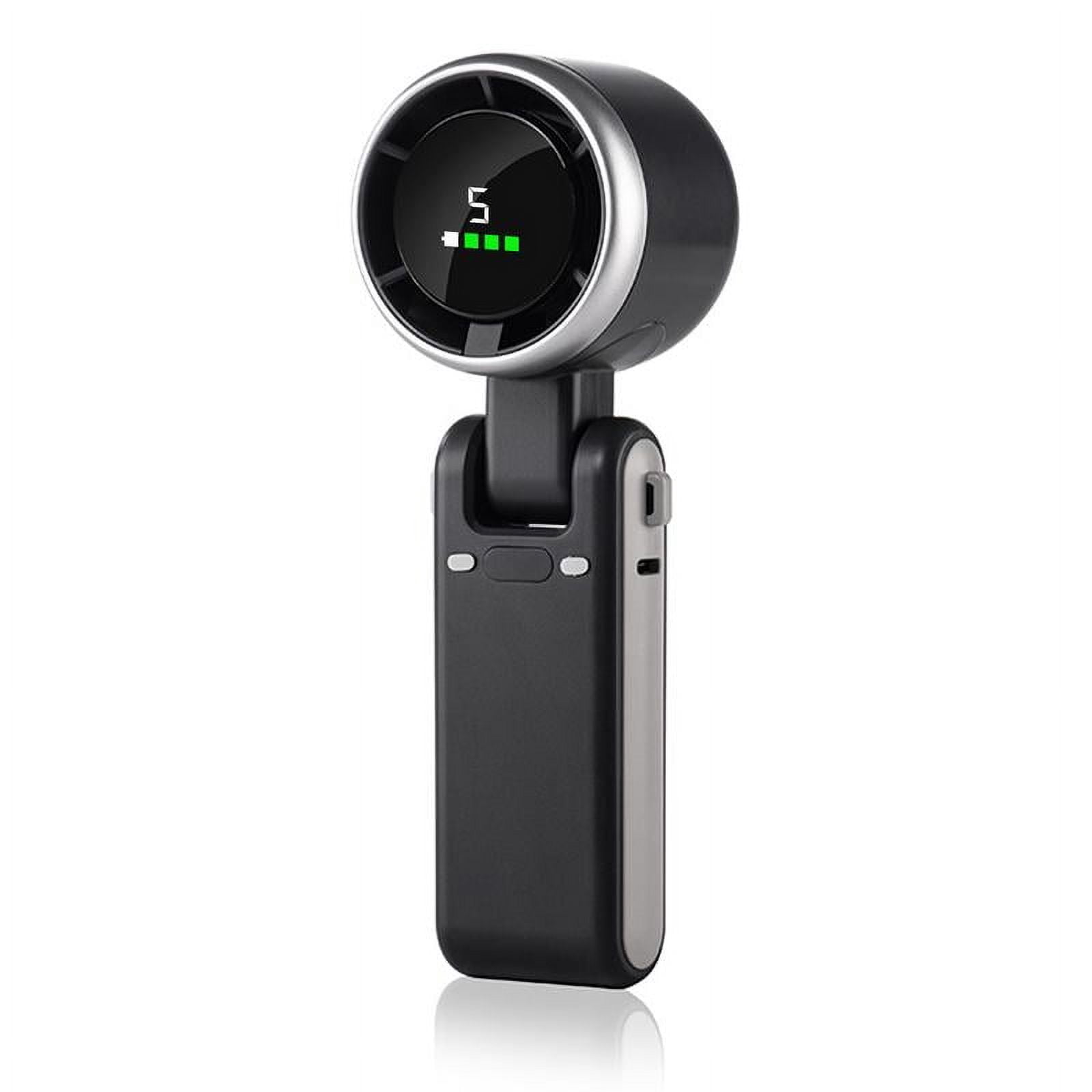 3-in-1 Handheld Turbo Cooling Fan - 5-Speed Wind Battery Powered, Up to ...