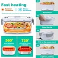 3-in-1 Heatable Electric Lunch Box for Office, School & Car, Fast ...