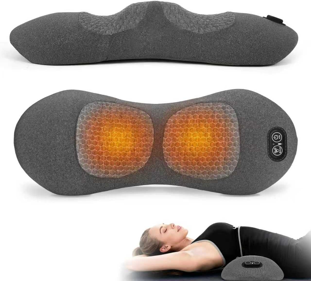 3-in-1 Heated Massager, Triple Fusion Back Massager for Sciatica Pain ...