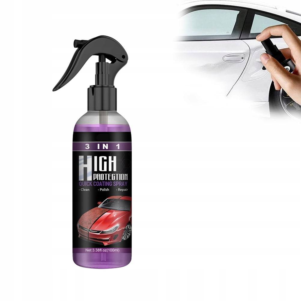 3 in 1 High Protection Car Coating Spray Quick Parts with - Walmart.com
