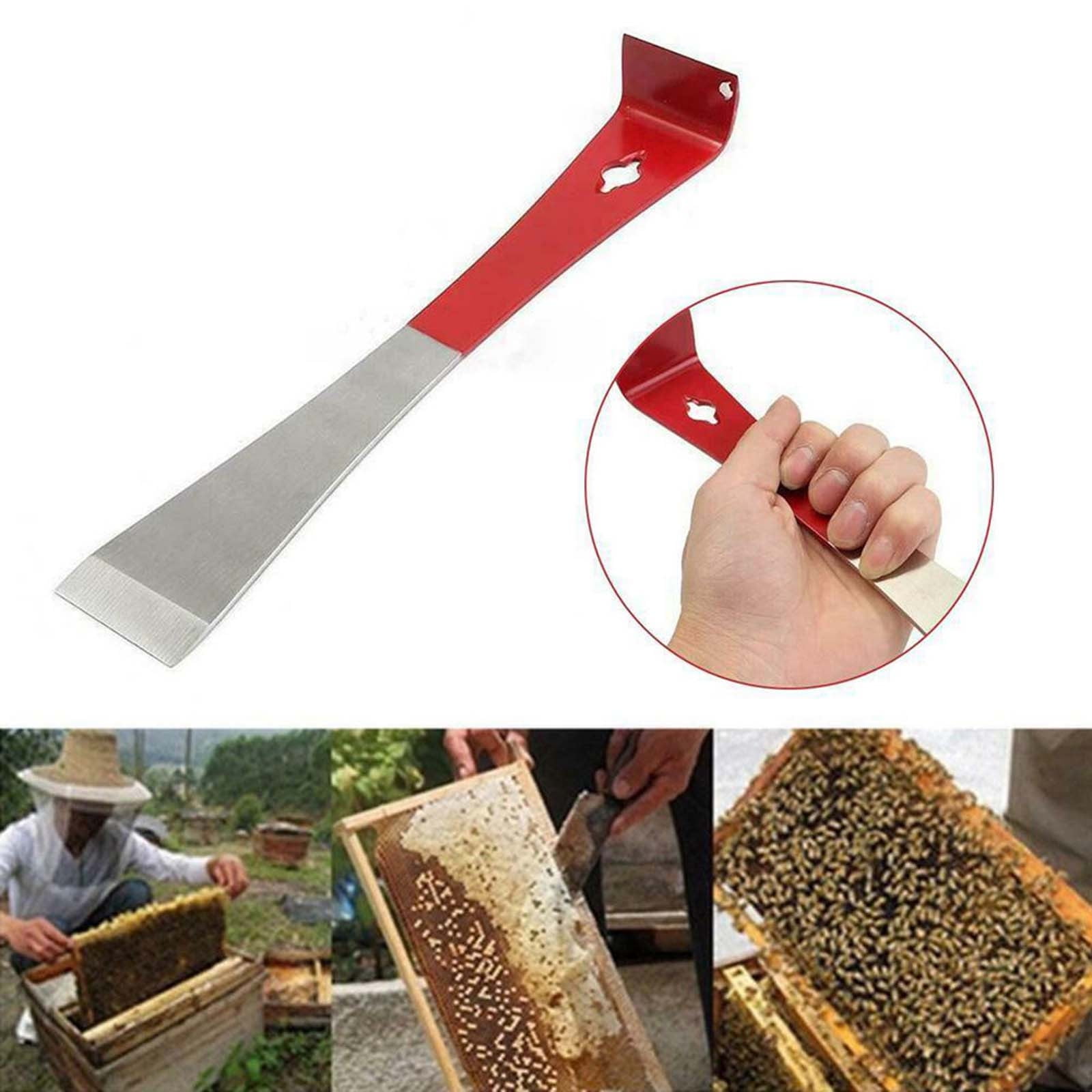 3-in-1 Honeycomb Cutter & Scraper Tool | Stainless Steel Beekeeping ...