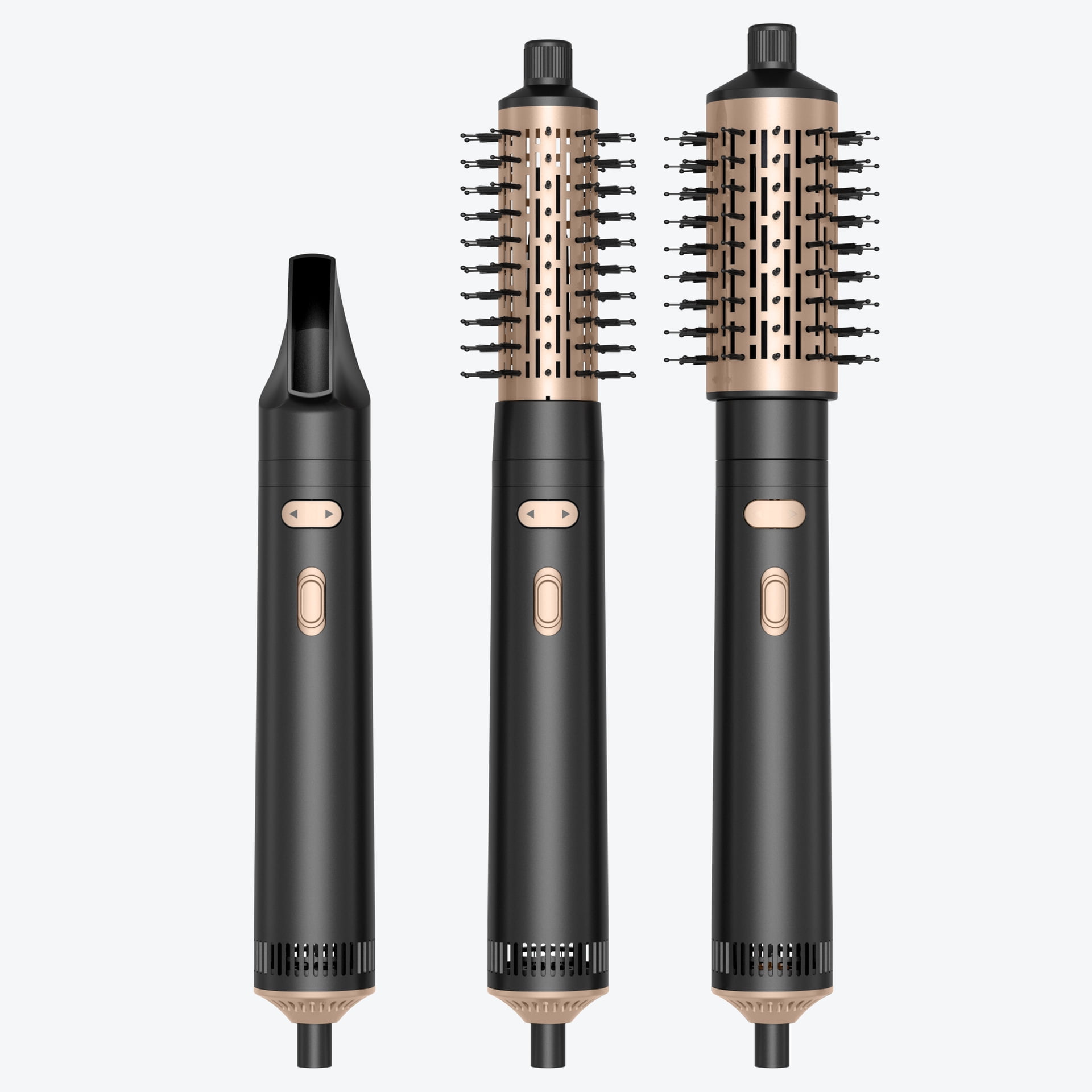 3-in-1 Hot Air Brush Kit, Professional Hair Dryer & Volumizer Set with ...