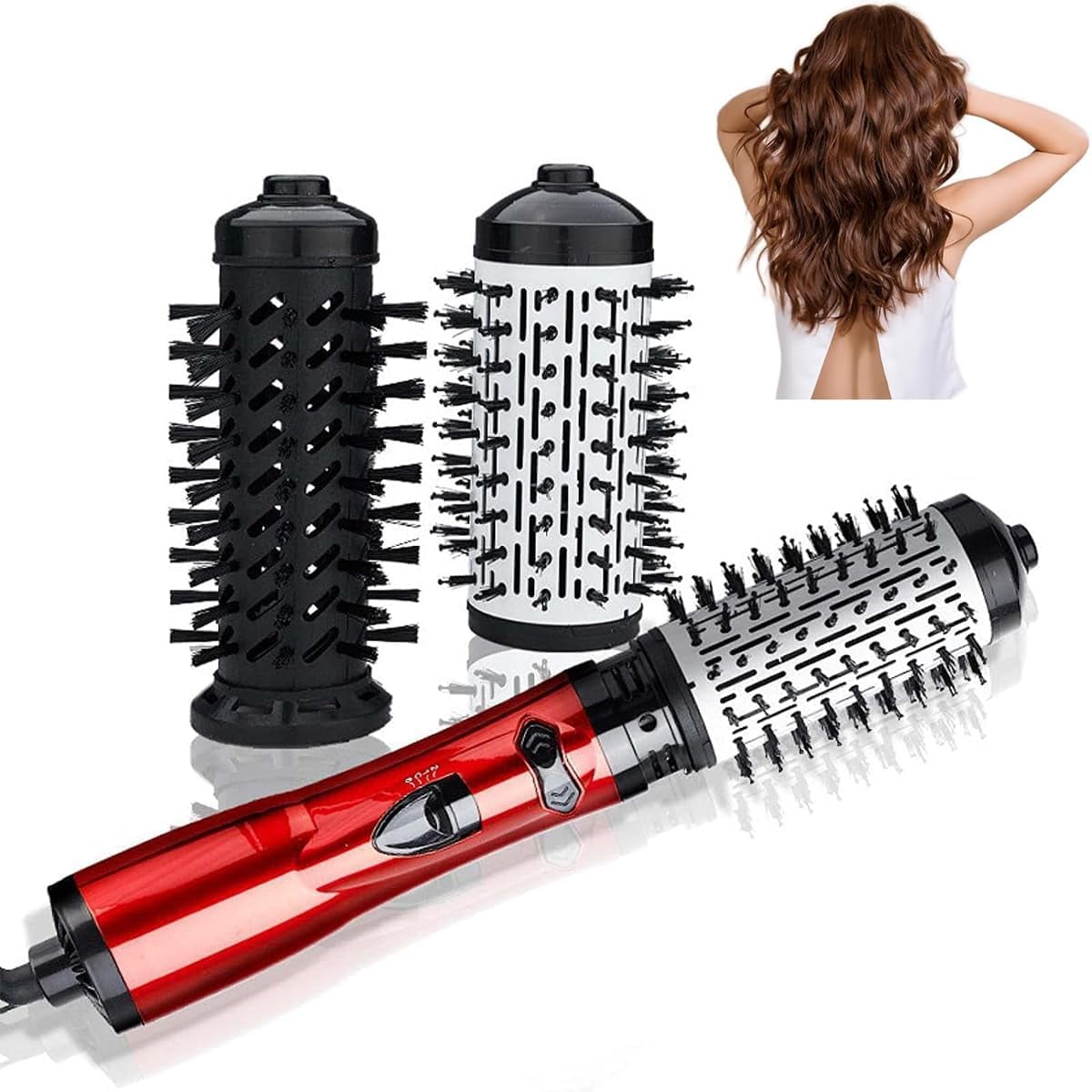 3-in-1 Hot Air Styler and Rotating Hair Dryer, Spin Hair Dryer Brush ...